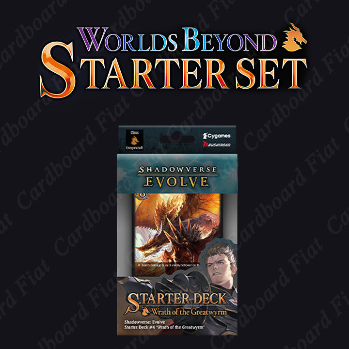 Shadowverse Evolve Worlds Beyond Starter Set Dragoncraft – Cardboard Fiat