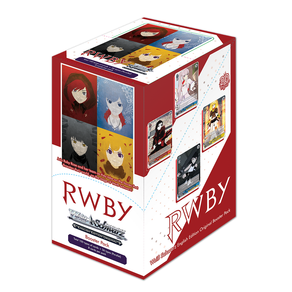 Weiss Schwarz RWBY Booster Box – Cardboard Fiat
