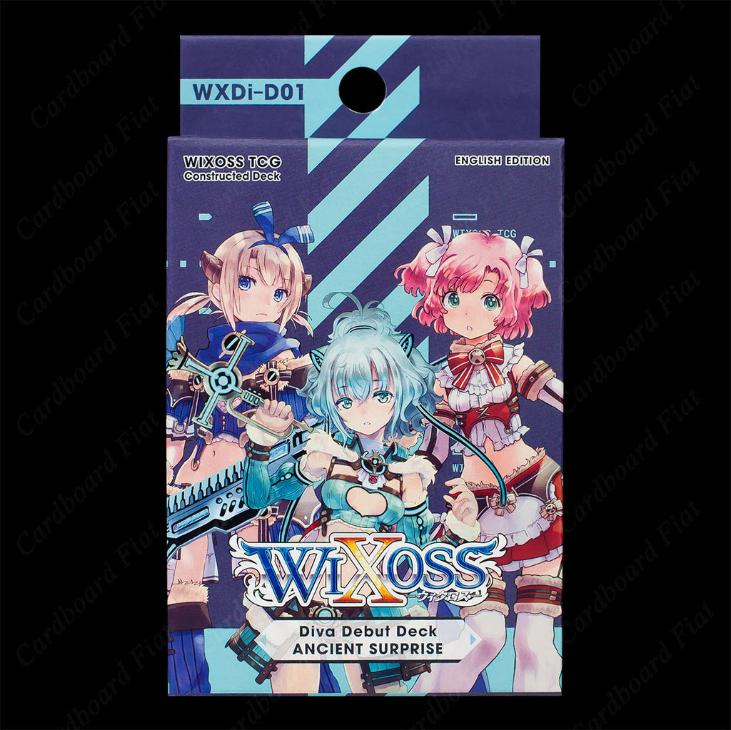 Wixoss WXDi-D01 Diva Debut Deck Ancient Surprise – Cardboard Fiat